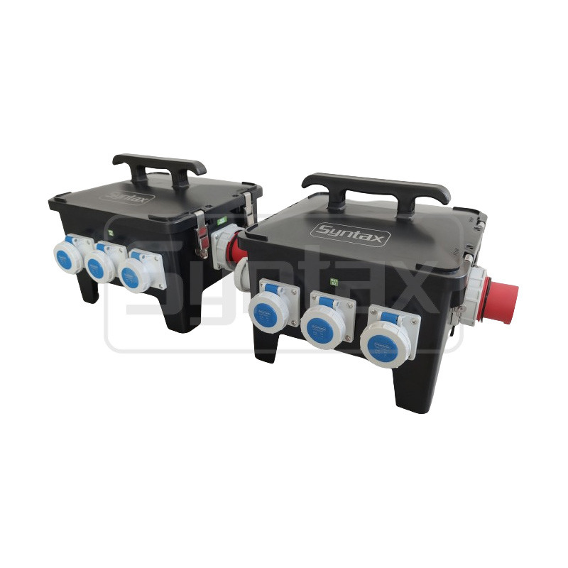 Syntax MP24 32A Portable Rubber Power Distro With RCBOs & MCBs ... Syntax MP24 32A Portable Rubber Power Distro With RCBOs & MCBs ...