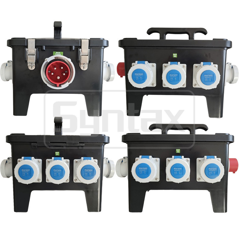 Syntax MP24 32A Portable Rubber Power Distro With RCBOs & MCBs ... Syntax MP24 32A Portable Rubber Power Distro With RCBOs & MCBs ...
