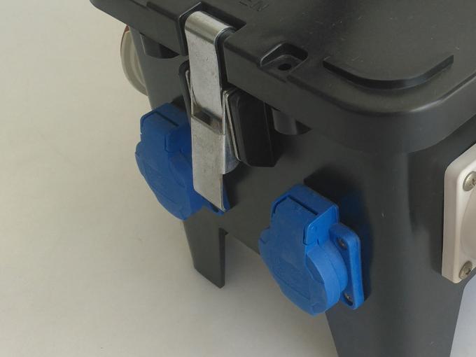MP12 Mobile Temporary Power Distribution Box Thermoplastic PE Material