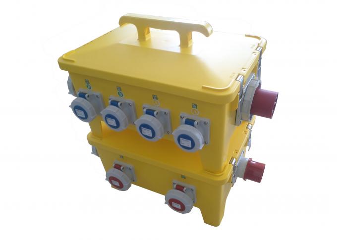 PC Weather Resistant Portable Distribution Box 32A Stackable