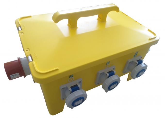 PC Weather Resistant Portable Distribution Box 32A Stackable pc-weather-resistant-portable-distribution-box-32a-stackable