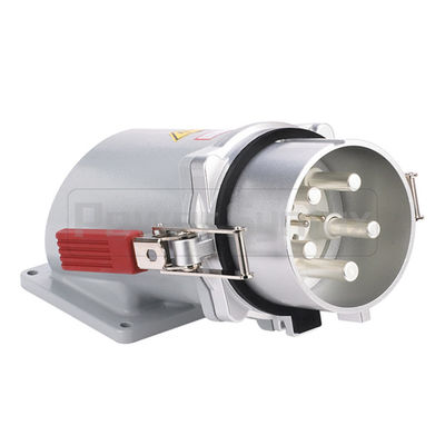 5P IP67 415V High Current Plug Sockets PowerSyntax Heavy Duty Wall ...