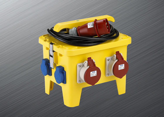 Mobile Generator Power Distribution Box , IP68 Portable Power ...