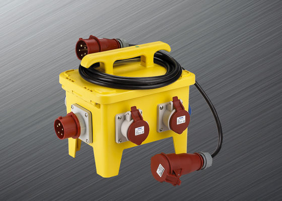 Heavy Duty Temporary Power Distribution Box IP67 Waterproof Protection
